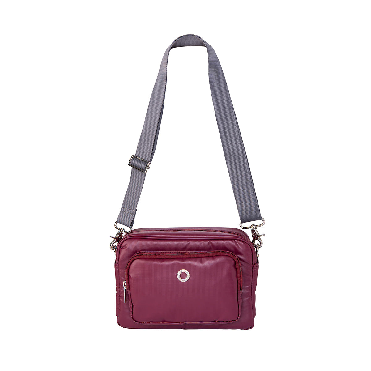 Bolsa Crossbody Laura Berenjena – Sundar Oficial