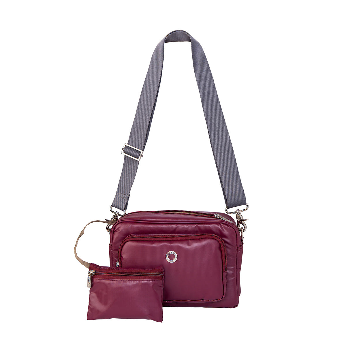 Bolsa Crossbody Laura Berenjena – Sundar Oficial